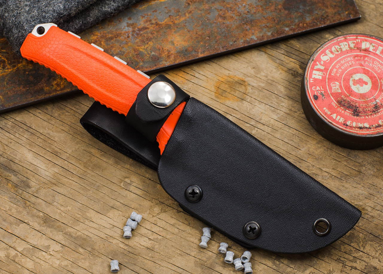 Benchmade Knives: 15008-ORG HUNT - Steep Country Hunter - Orange Santoprene