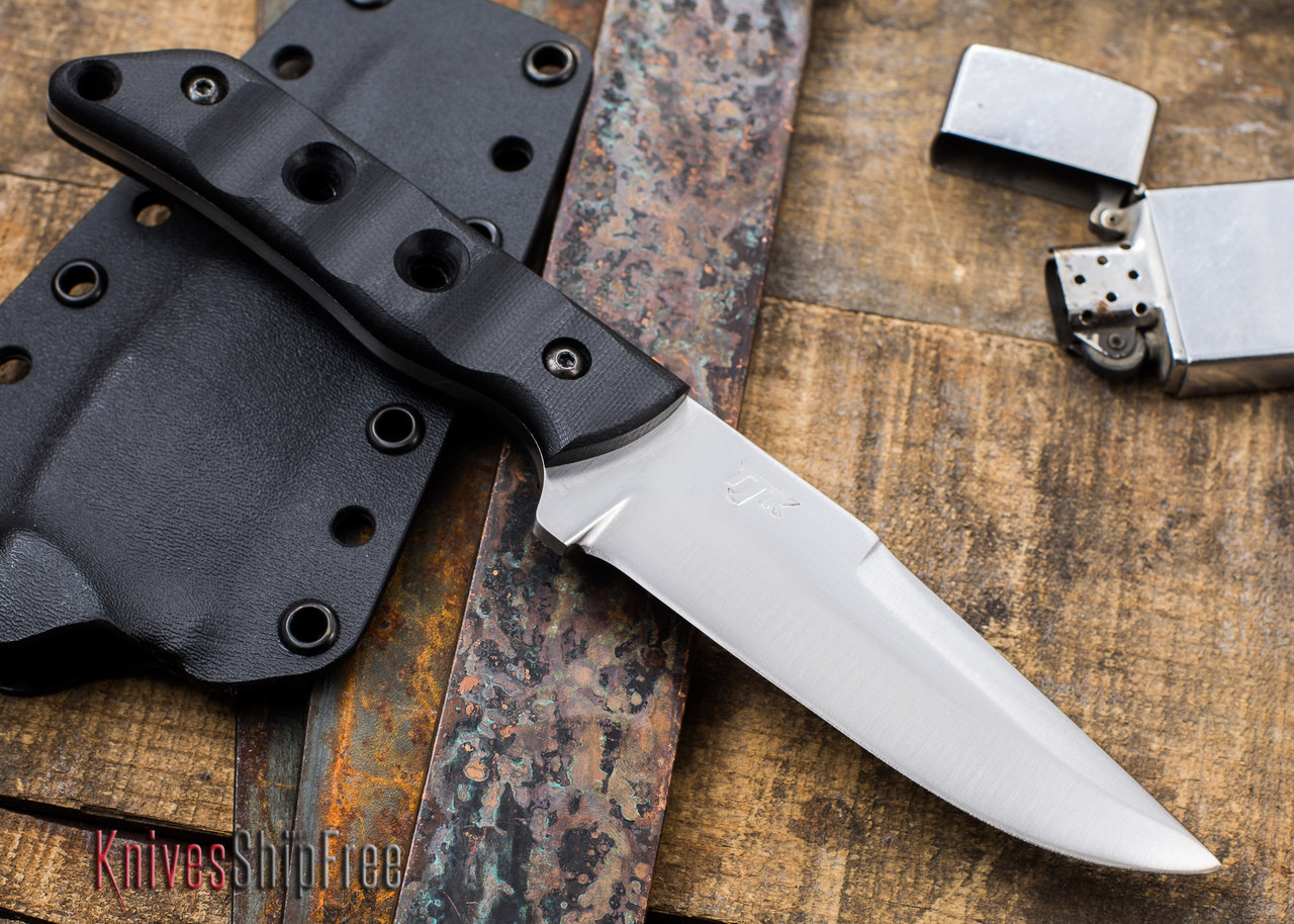 Triple J Knife Works: Fighter - Black G-10 - 091503