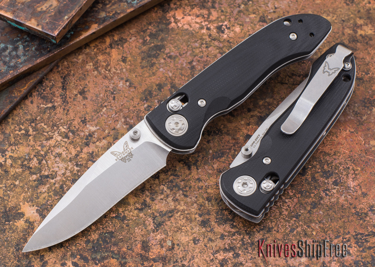 Buy Benchmade Knives: 698 Foray - Black G-10 - Ships Free