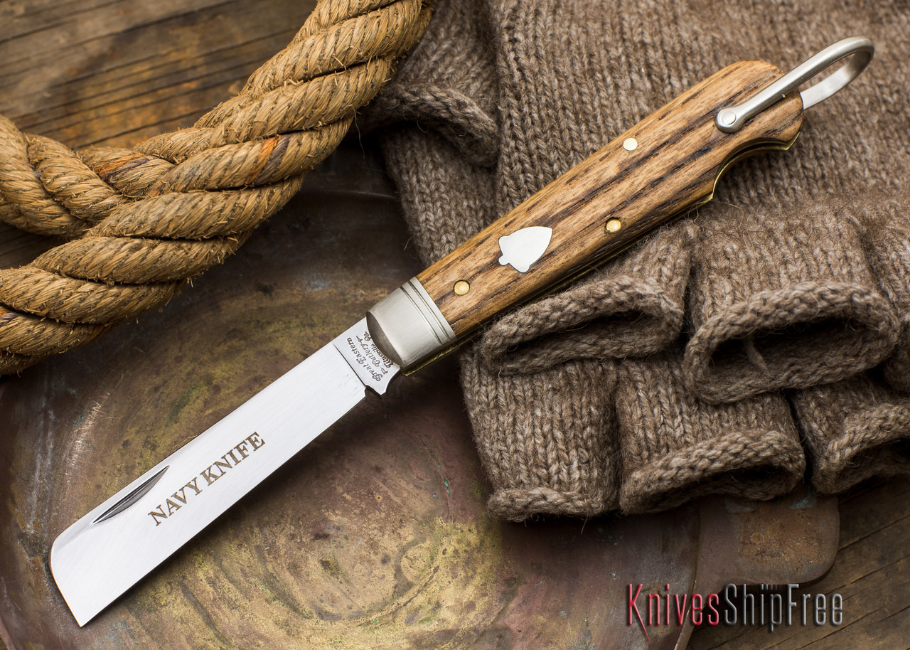 Great Eastern Cutlery: #15 - Navy Knife - Old Barn Chestnut - E
