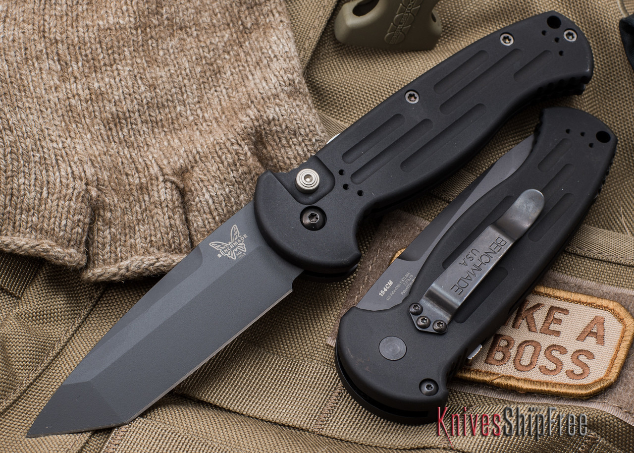 Buy Benchmade Knives: 9052BK AFO II - Auto - Black Blade - Ships Free