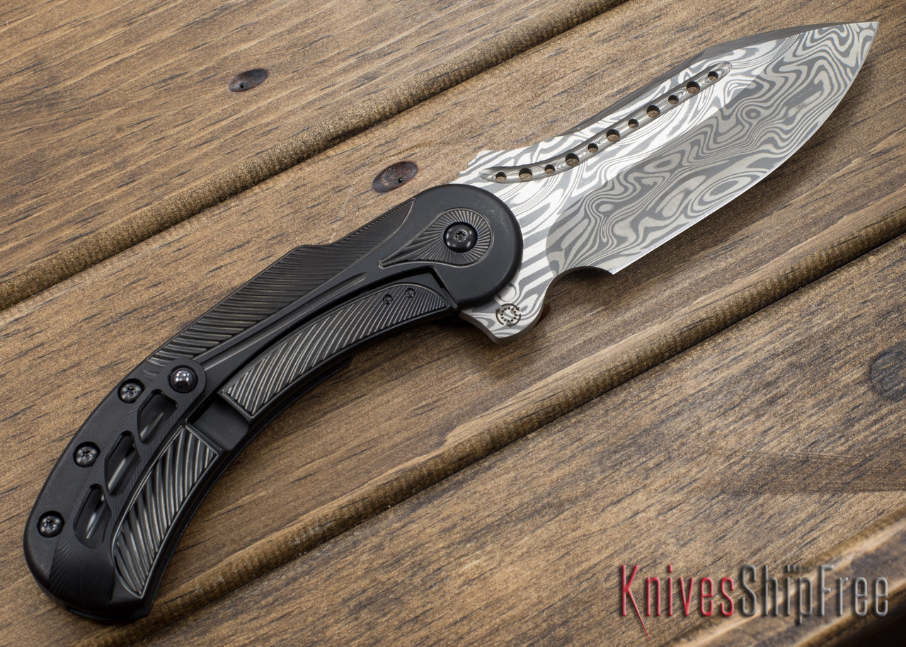 Todd Begg Knives: Steelcraft Series - Field Marshall - Black Titanium ...