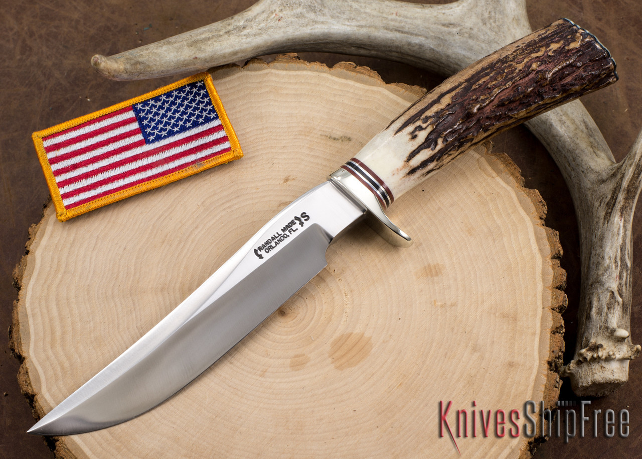 Randall Made Knives: Model 3-6 Hunter - Genuine Stag