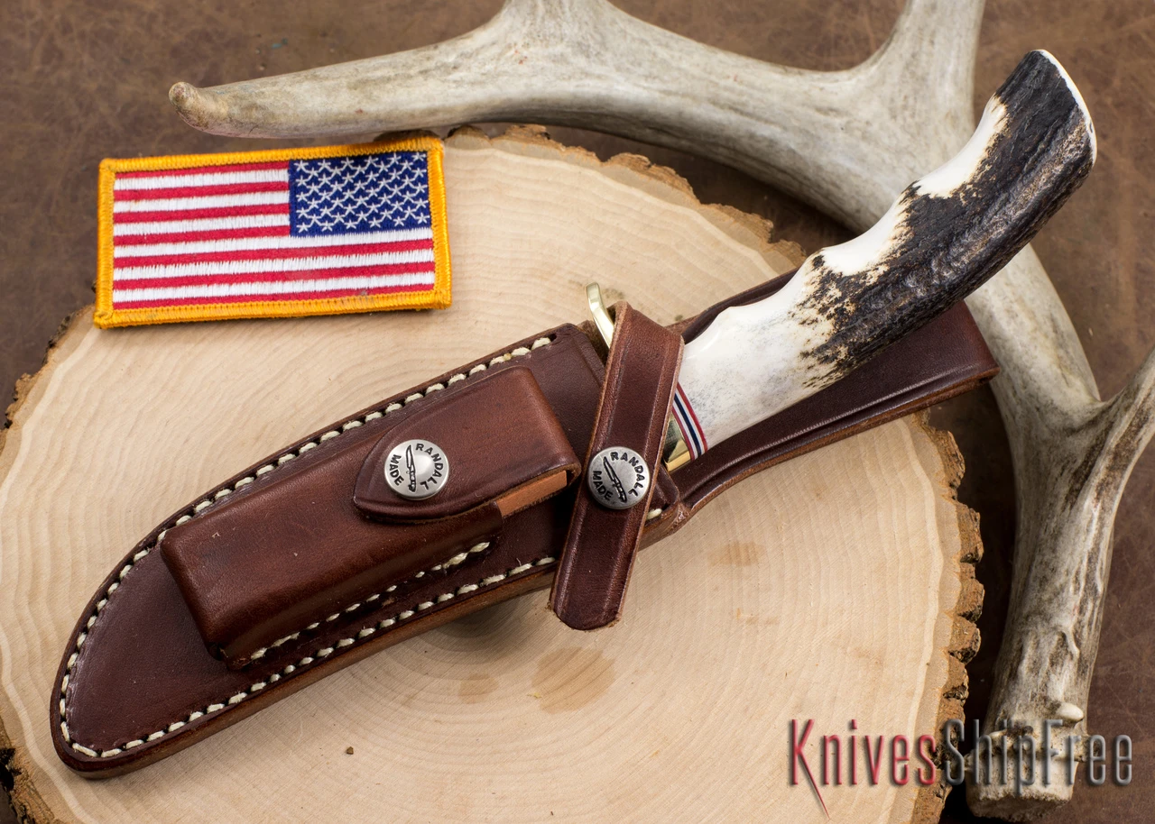 Randall Made Knives: Model 3-5 Hunter - Genuine Stag #3