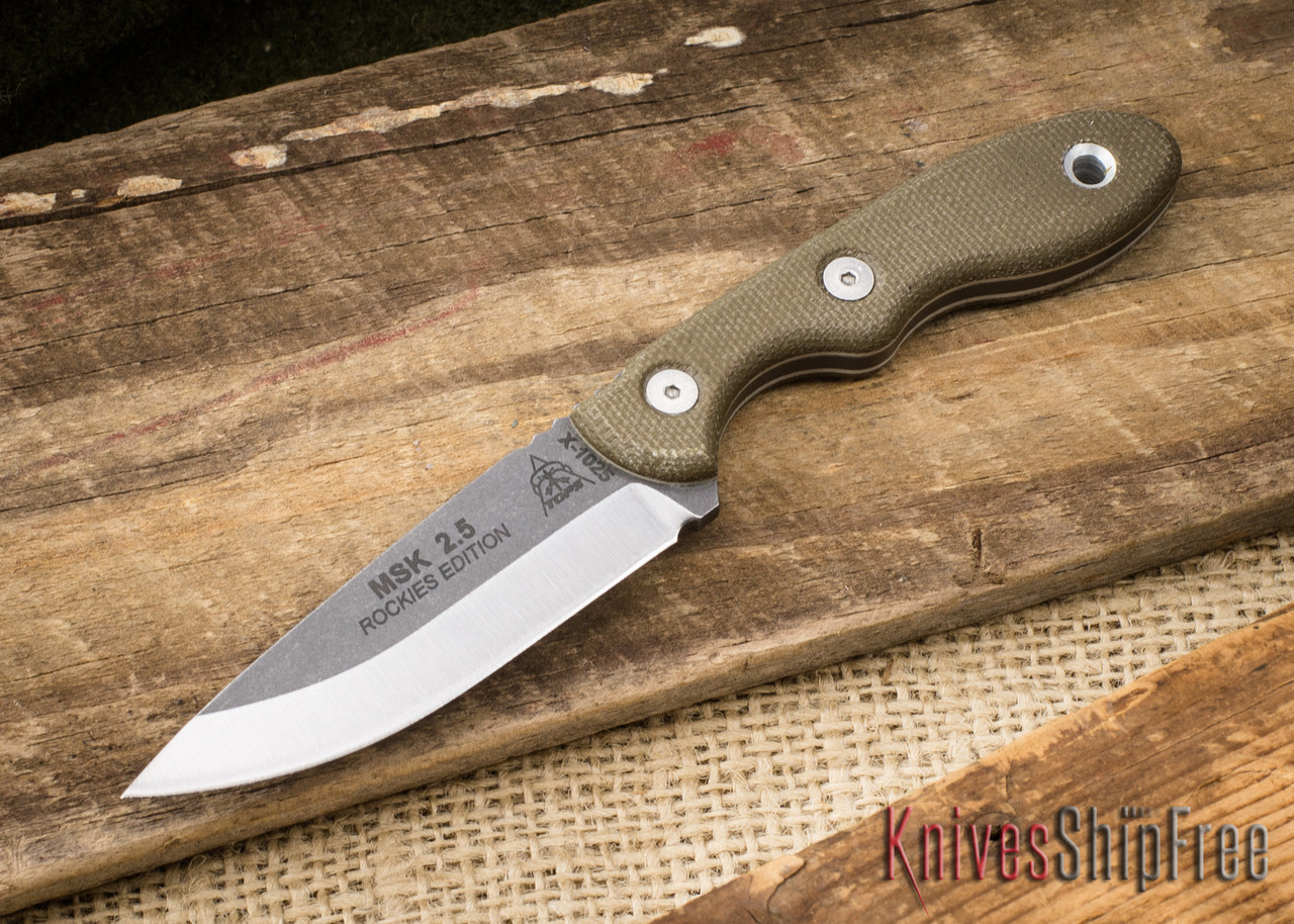 TOPS Knives: Mini Scandi Rockies Edition