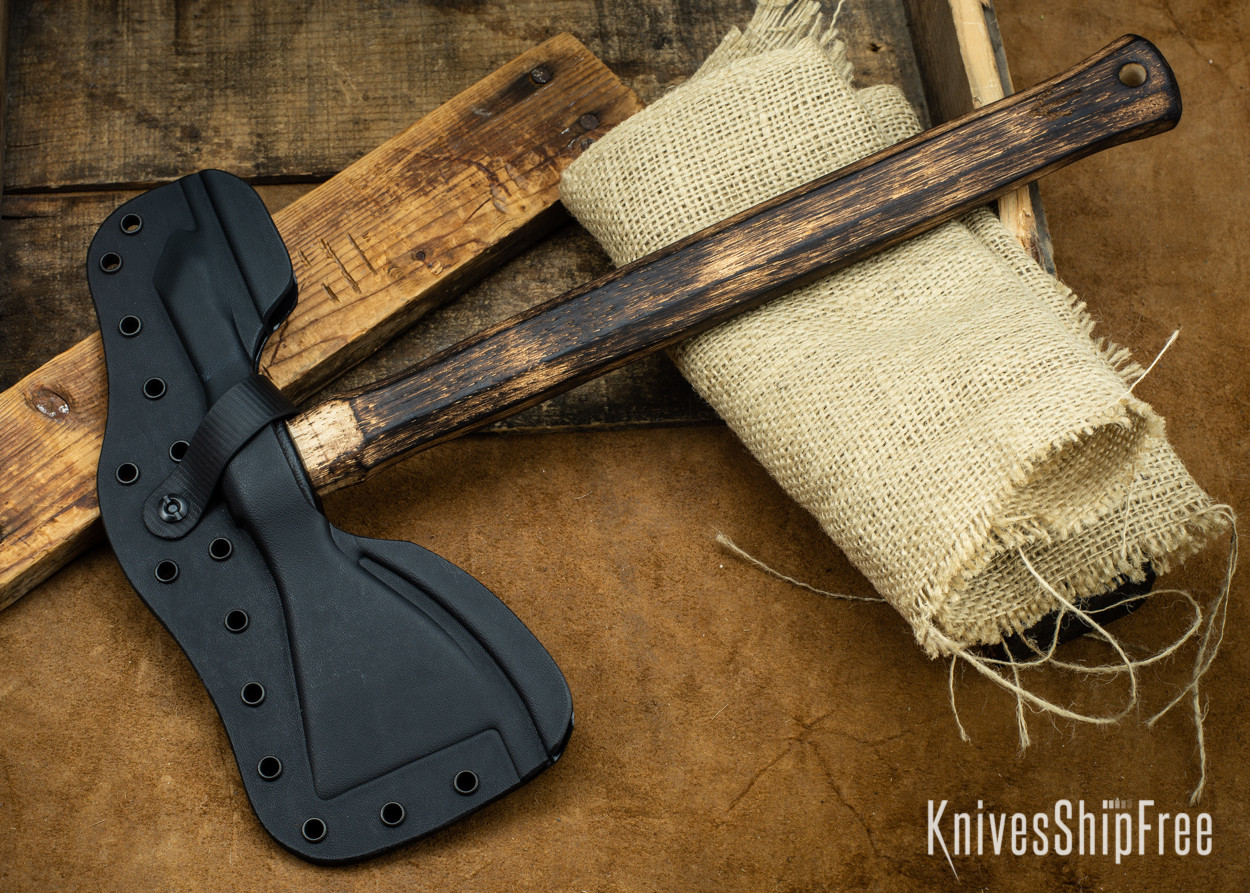 American Tomahawk: Model 1 - Gold Point Forge Edition - Hickory Handle ...