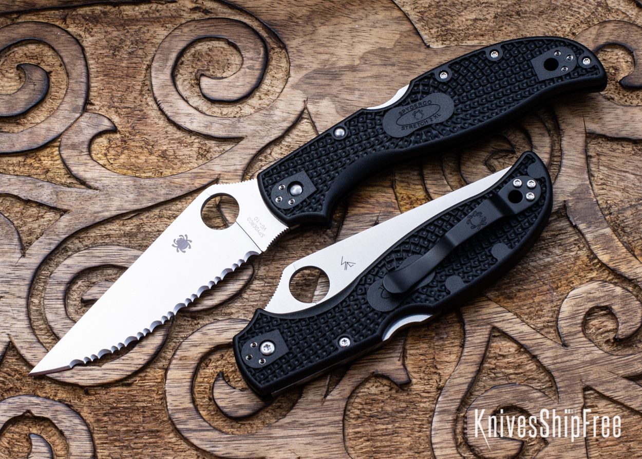 Spyderco Stretch 2 XL Lightweight - Plain Edge VG-10 Blade