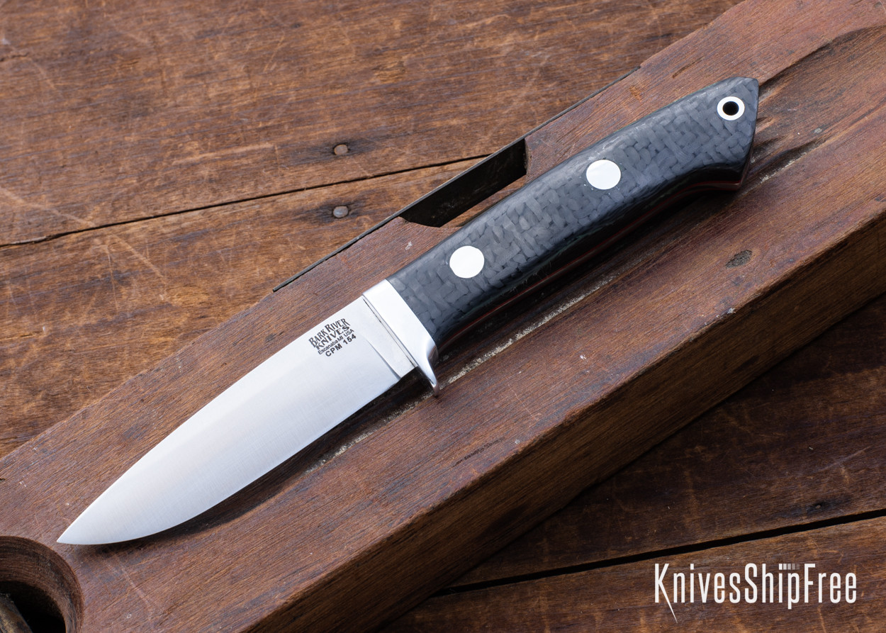 Bark River Knives: Bravo 1.25 LT - CPM 3V - Natural Curly Maple - Black ...