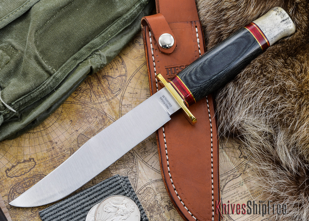 Hess Knifeworks: Frontiersman - Micarta