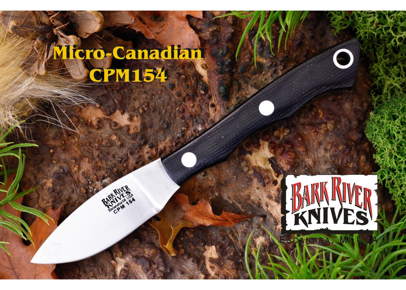 Buy Bark River Knives: Micro Canadian CPM-154 - Ships Free