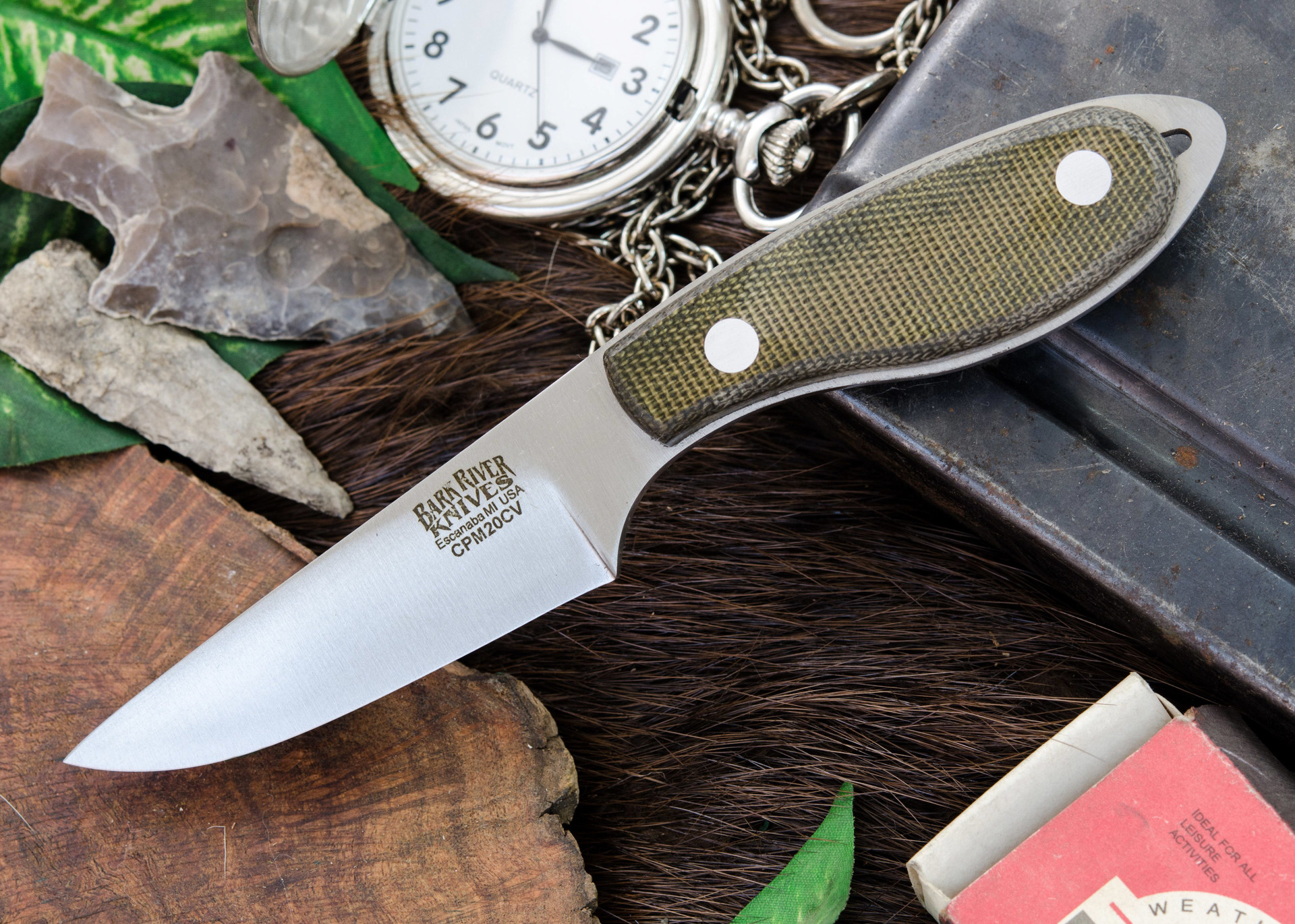 Bark River Knives: Caper Necker - CPM 20CV