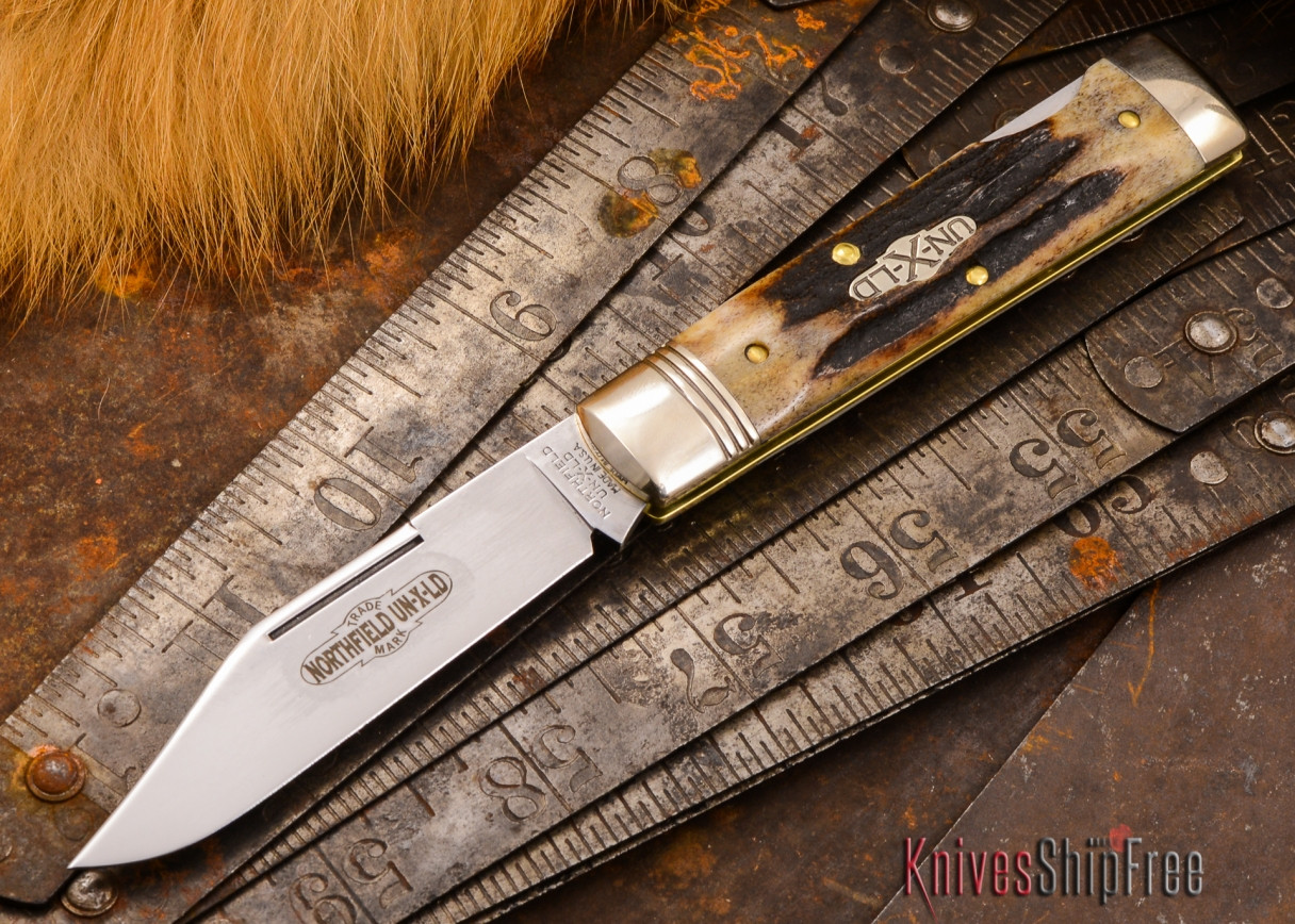 Buy Great Eastern Cutlery Knives - #99 Stag Clip Point - Ships Free