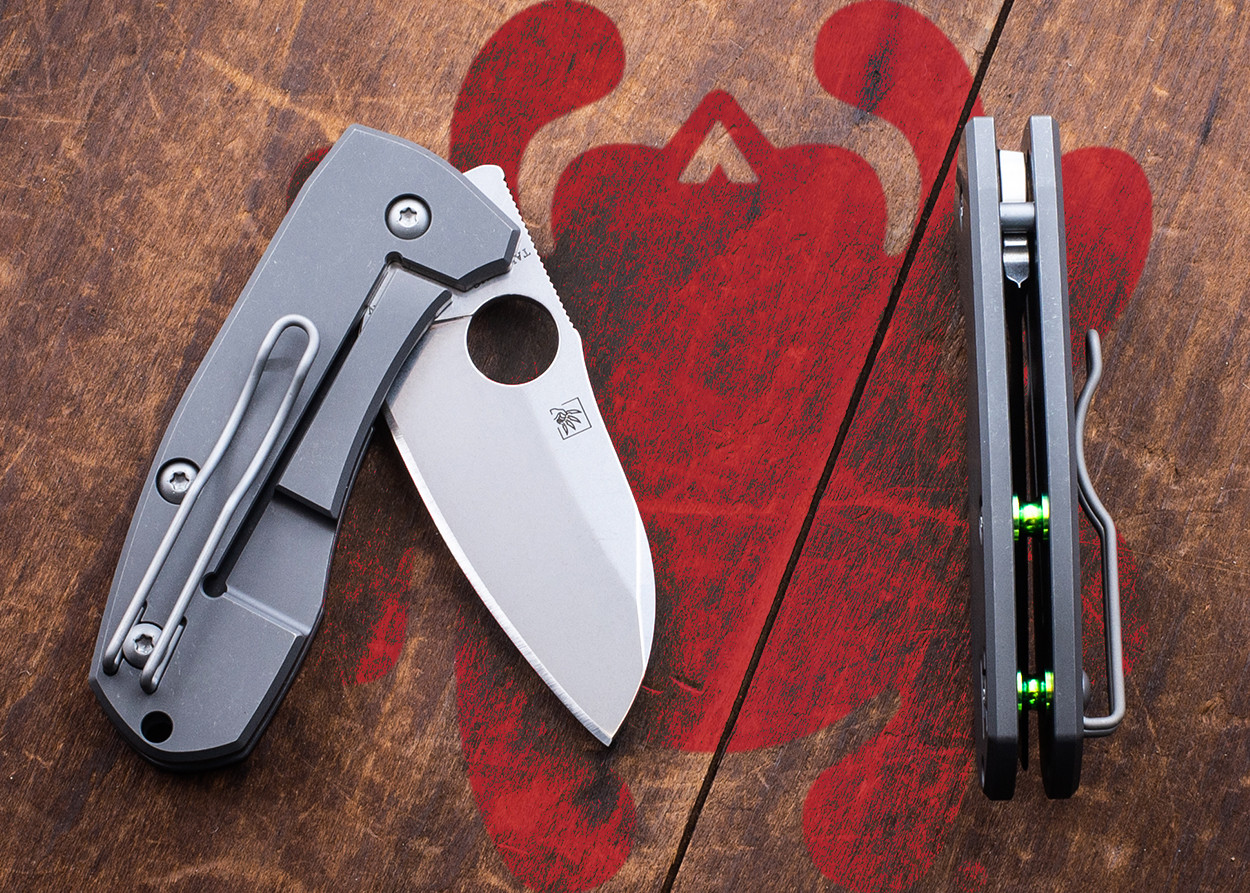 Spyderco: Techno 2 - Marcin Slysz Titanium Framelock - CTS-XHP - C158TIP2