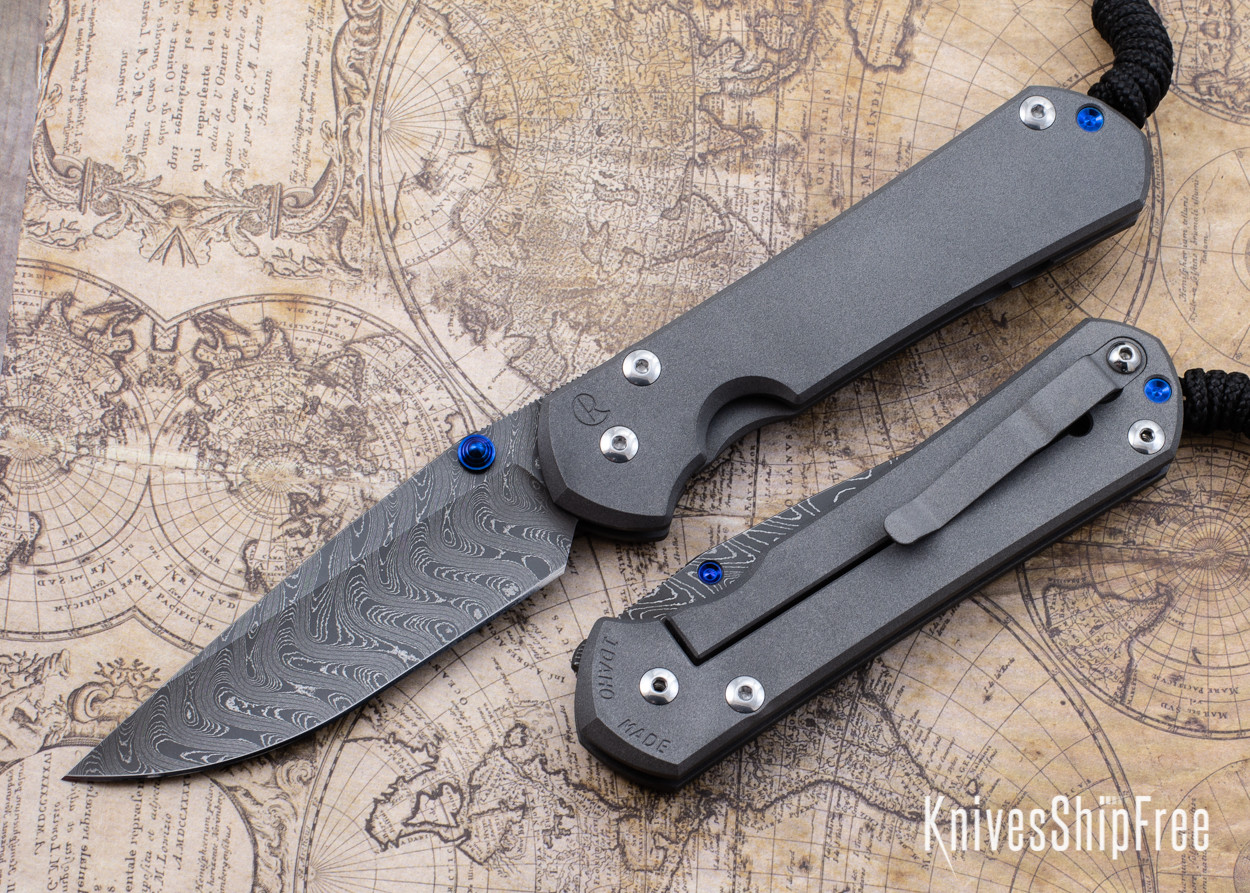 Chris Reeve Knives: Large Sebenza 31 - Boomerang Damascus
