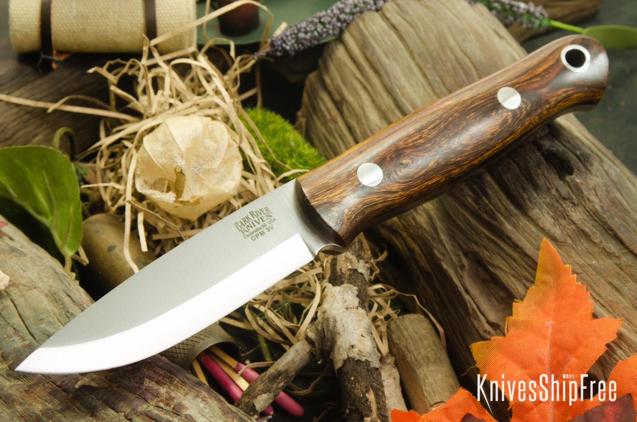 Bark River Knives: Bushcrafter - CPM 3V - Desert Ironwood #13