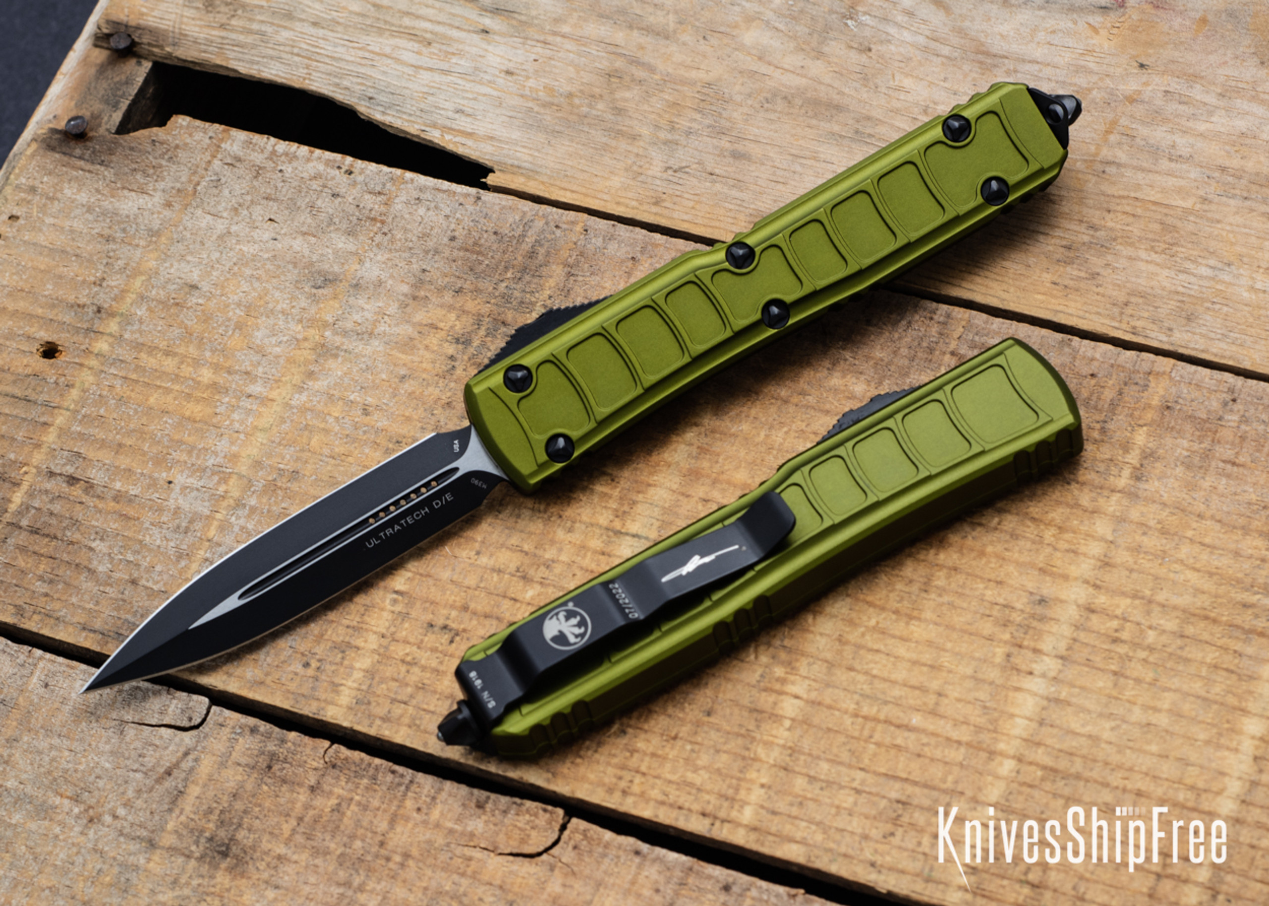 Microtech Ultratech Ii Auto Otf Signature Series Double Edge