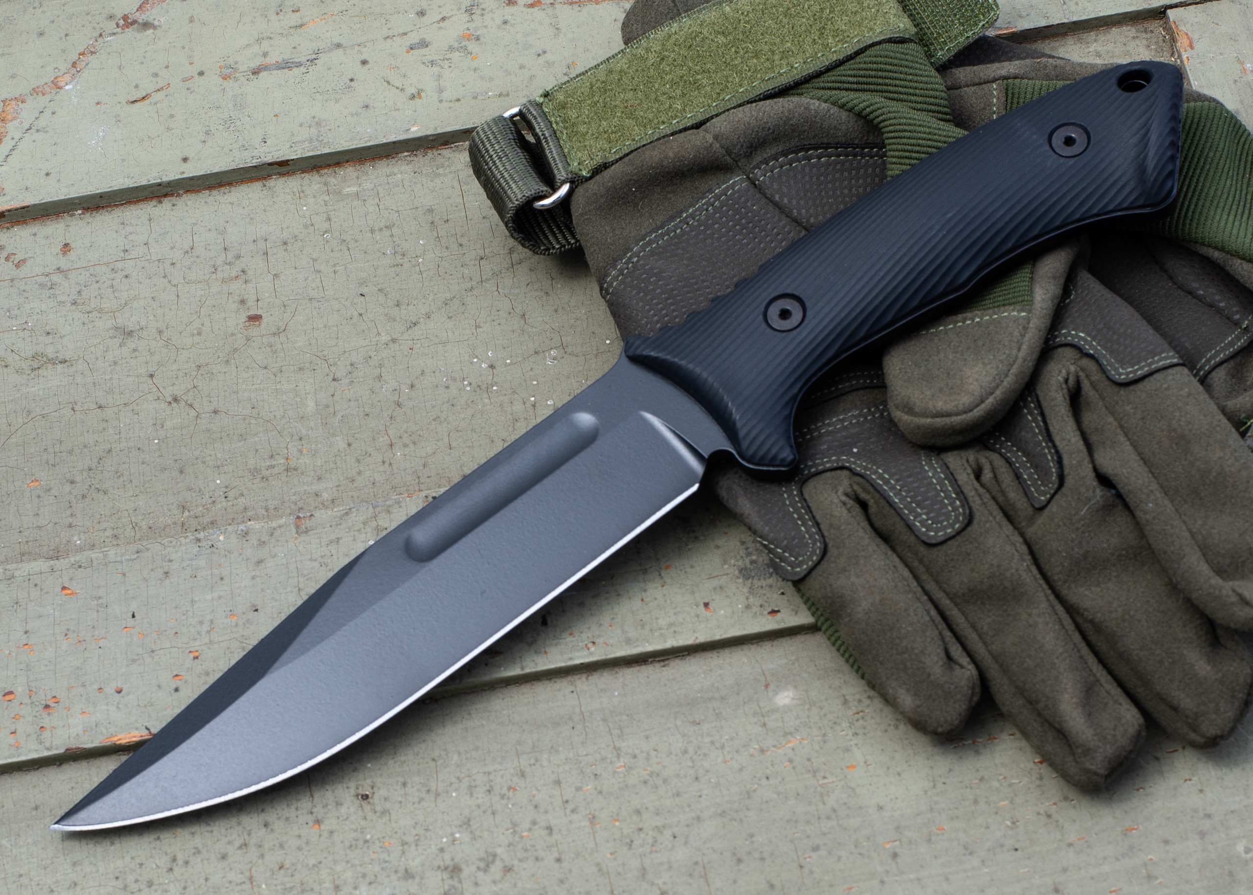 Buy Spartan Blades: Spartan-Harsey Nessmuk - 1095 CV - Black Powder ...