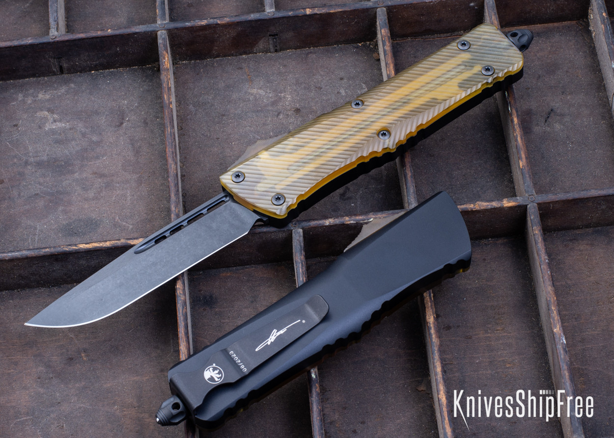 Microtech: Combat Troodon - Auto OTF - Signature Series - Single Edge ...
