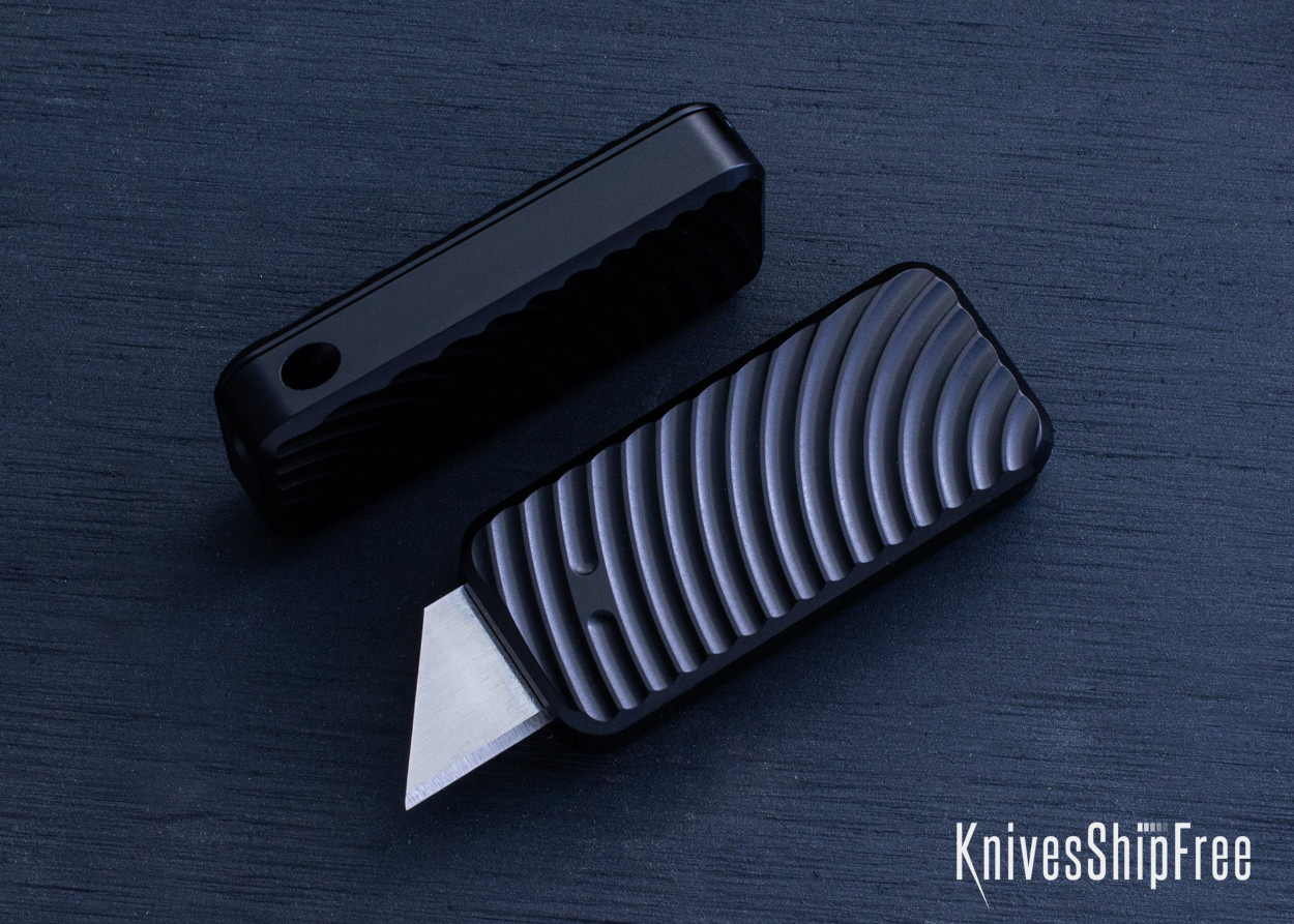 Rivery MFG: Zero Original Pattern - Manual OTF Utility Knife - Black ...