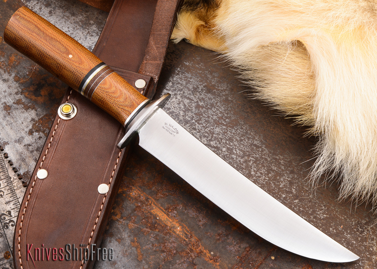 Mike Malosh: Fighter - Natural Canvas Micarta - #2