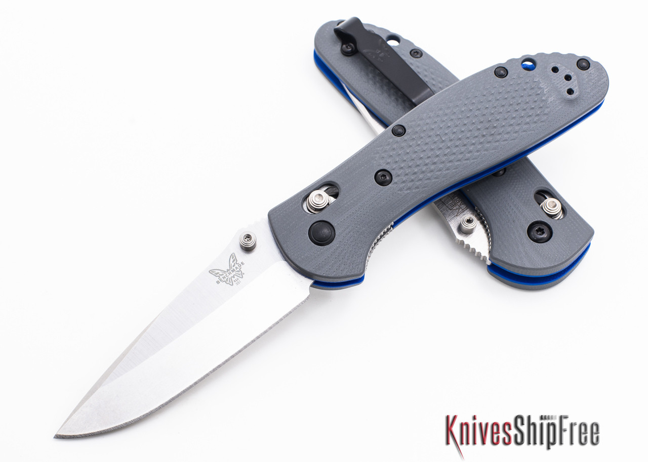 Buy Benchmade Knives: 551-1 Griptilian - Gray G-10 - CPM 20CV - Ships Free