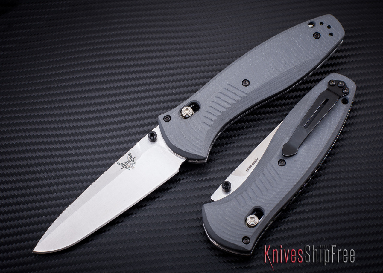 Buy Benchmade Knives: 580-2 Barrage - Gray G-10 - Assisted Opening ...