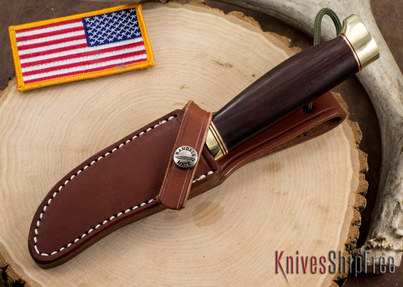 Randall Made Knives: Model 8-4 Old Style Trout & Bird Knife - Ironwood