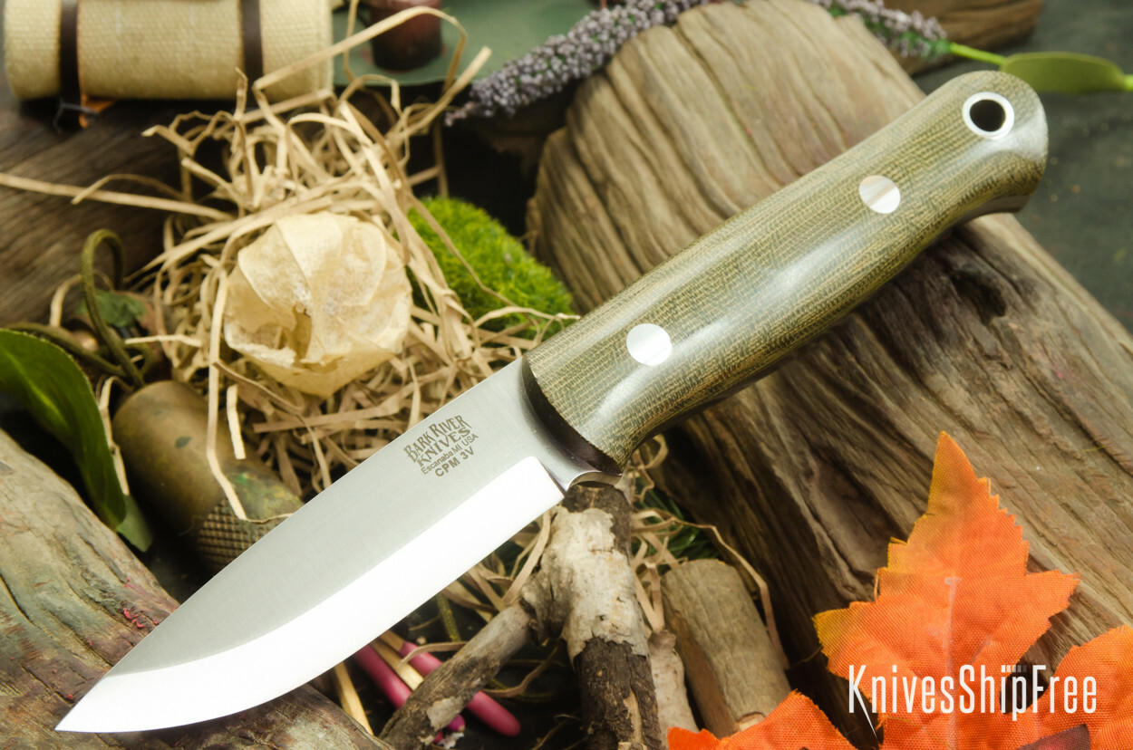 Bark River Knives - Bushcrafter Models - Bushcrafter - CPM 3V ...