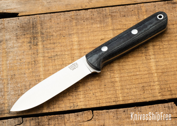 Bark River Knives: Mini Kephart - CPM 3V - Blue Denim Micarta