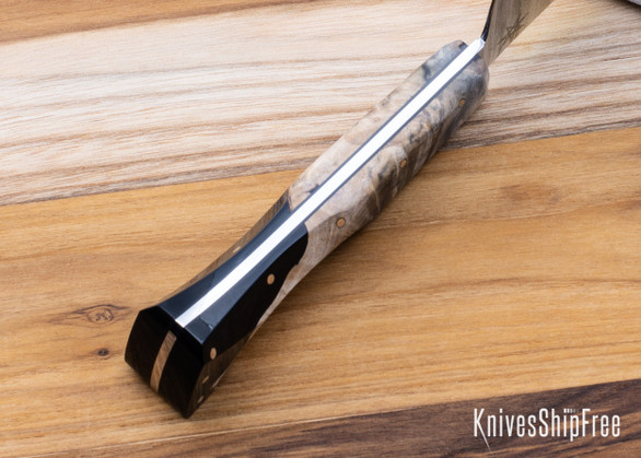 Town Cutler: 8.5" Chef Knife - Desert Dawn - Buckeye Burl / Black ...