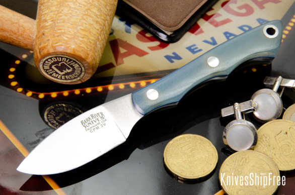 Bark River Knives: Micro Canadian - CPM 3V - Ghost Green Jade G-10 ...