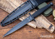 Spartan Blades: George Raider Dagger - SK5 Carbon Steel - Black Powdercoat