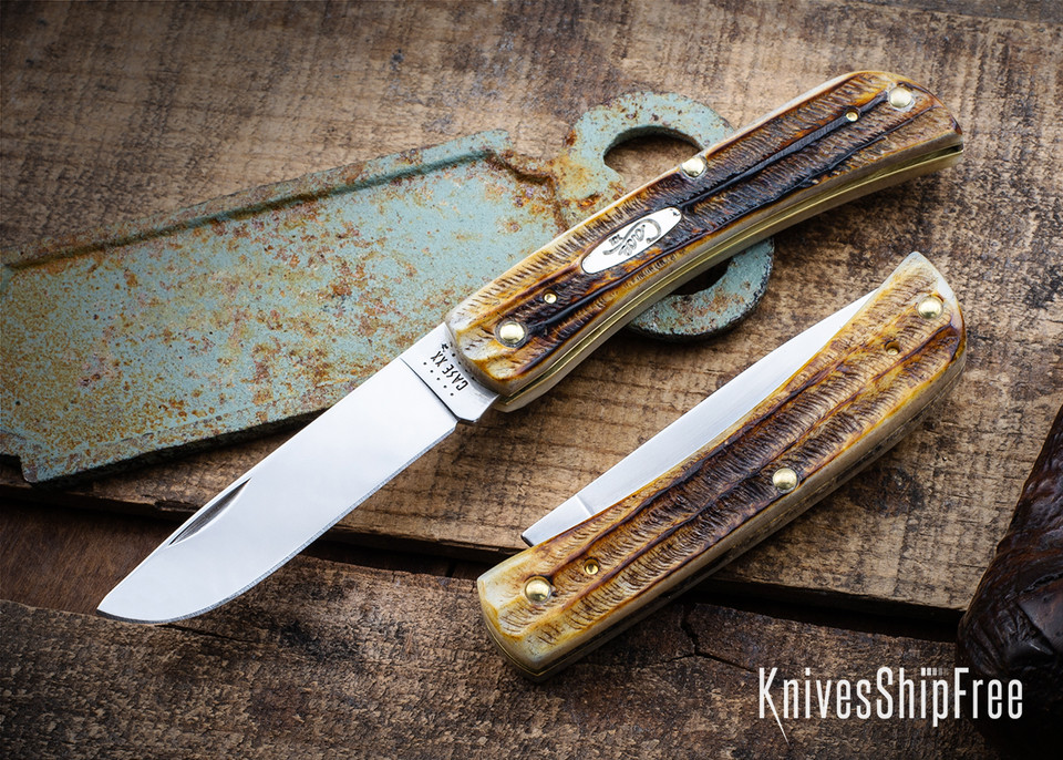 Case Knives: Sod Buster Jr. - Jigged Buffalo Horn - 65223