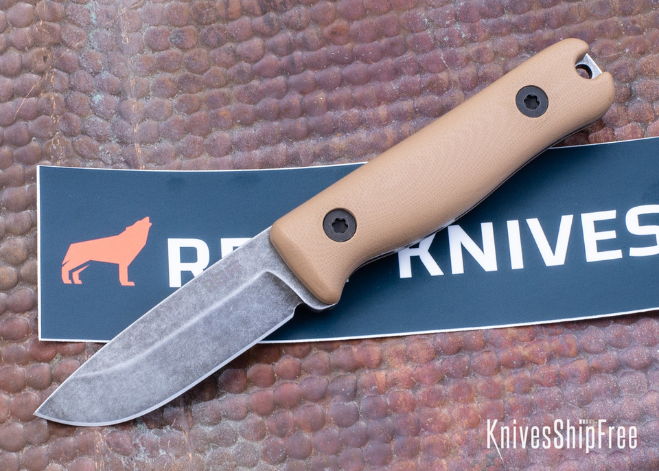 Reiff Knives: F3DC - EDC Fixed Blade - OD Green G-10 - CPM-3V - Acid ...