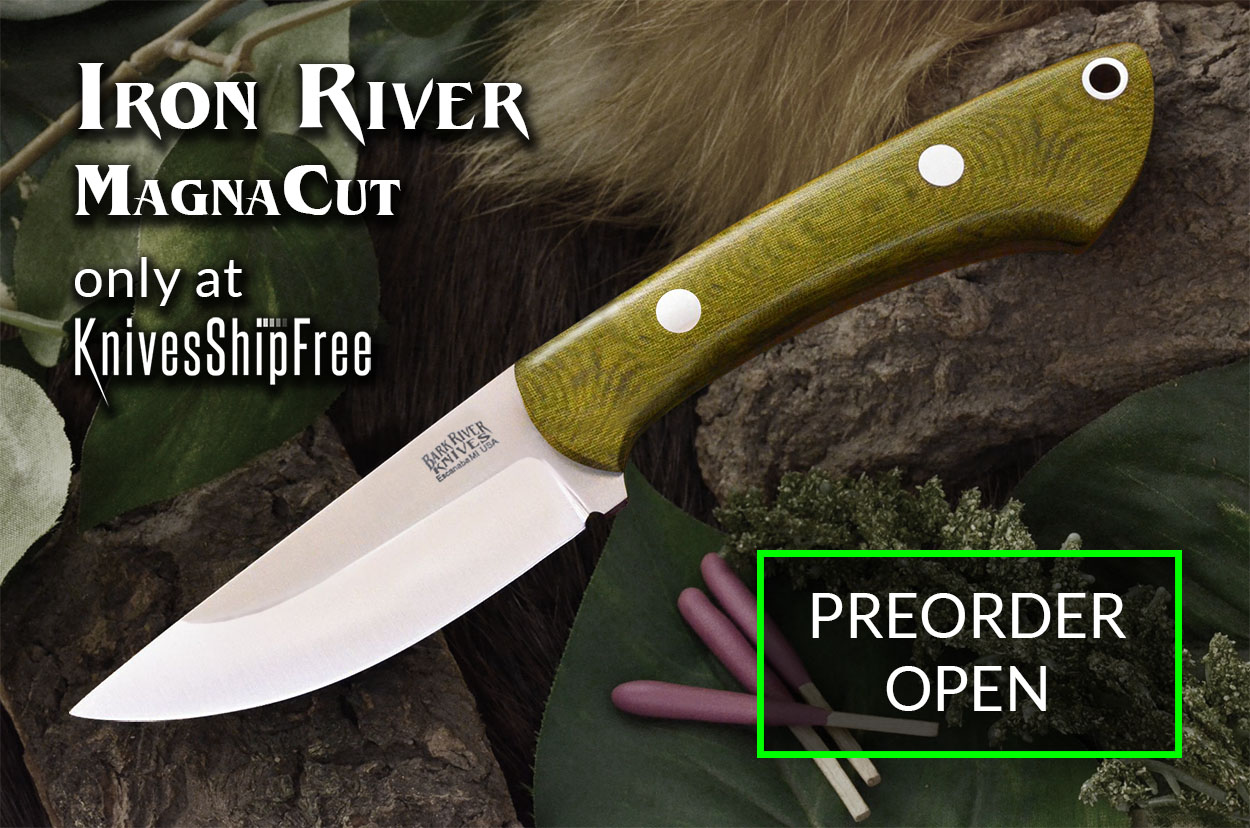 Bark River Knives: Iron River MagnaCut