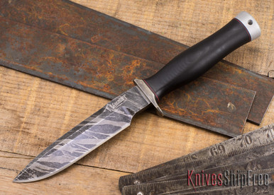 Vehement Knives: Tunnel Rat #039 - CPM 3V - Tigerlypse Finish - Black ...