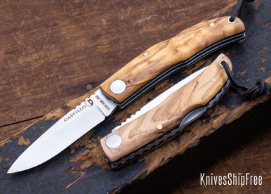 Castillo Knives: Listo - Olivewood - Sandvik 14C28N