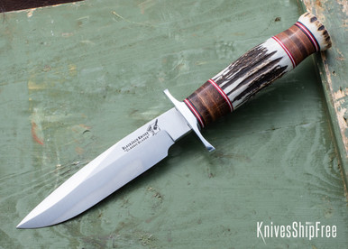 BlackJack Knives: Model 16 - Jet Pilot Survival - Leather & Sanbar Stag #13
