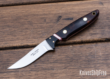 Alan Warren Custom Knives: #2573 Bird & Trout EDC - Ironwood Burl ...