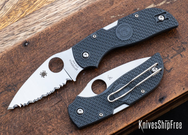 Spyderco: Chaparral Lightweight - Lockback - Gray FRN - CTS-XHP ...
