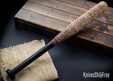 RMJ Tactical: Damascus Pattern Bat - 24" Maple