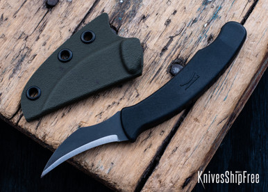 Ed's Manifesto & Kopis Designs: L-Via Field Knife - Black - Ramped Acid ...