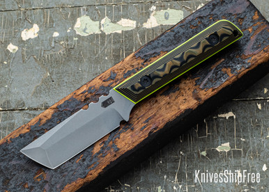 Bald Man Knife & Tool - Thicker Clipper T - HiVis Camo G10 - Magnacut