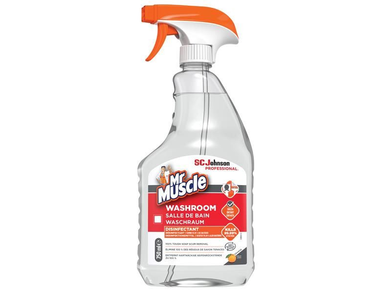 Mr Muscle Platinum Washroom Cleaner 750ml Trigger Spray - PPS LTD