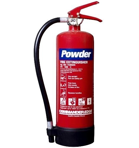 Fire Extinguisher Dry Powder 4kg - PPS LTD
