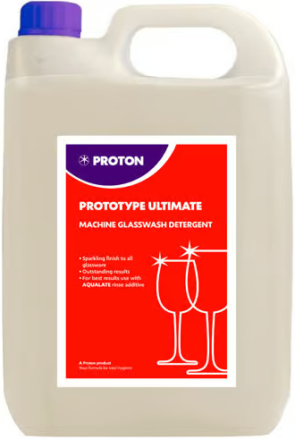 Proton Prototype Ultimate Glasswash Detergent 5 Litre - PPS