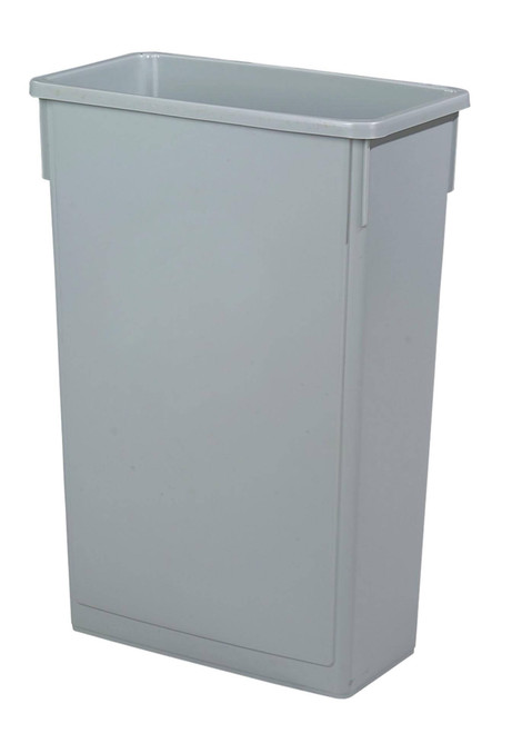 Grey Slim Recycling Bin 87ltr - PPS LTD