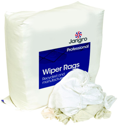 White Cotton Wipers Gold Label 10kg - PPS