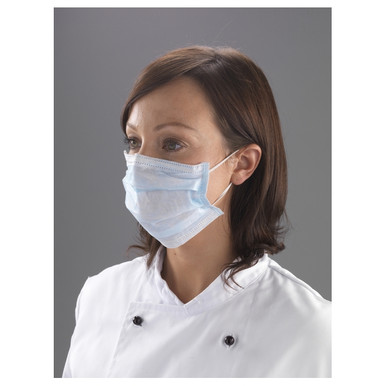 Medical Face Mask Type IIR Non-Woven With Loops x 50 - PPS