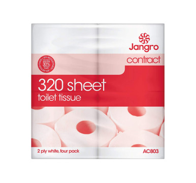 Contract Toilet Roll 2ply 320 Sheet x 36 - PPS
